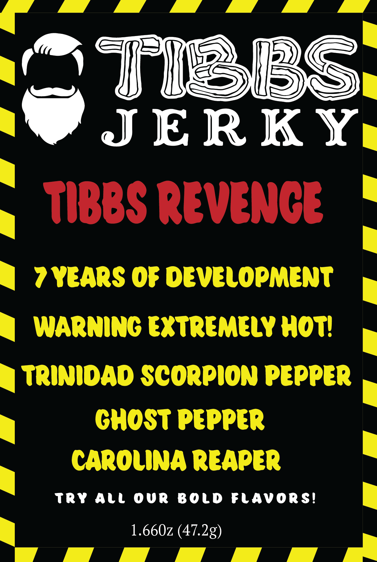 Worlds Hottest Tibbs Revenge Tibbs Beef Jerky